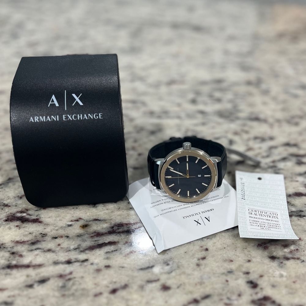 Armani Exchange Men’s Blue Dial Watch - Gem